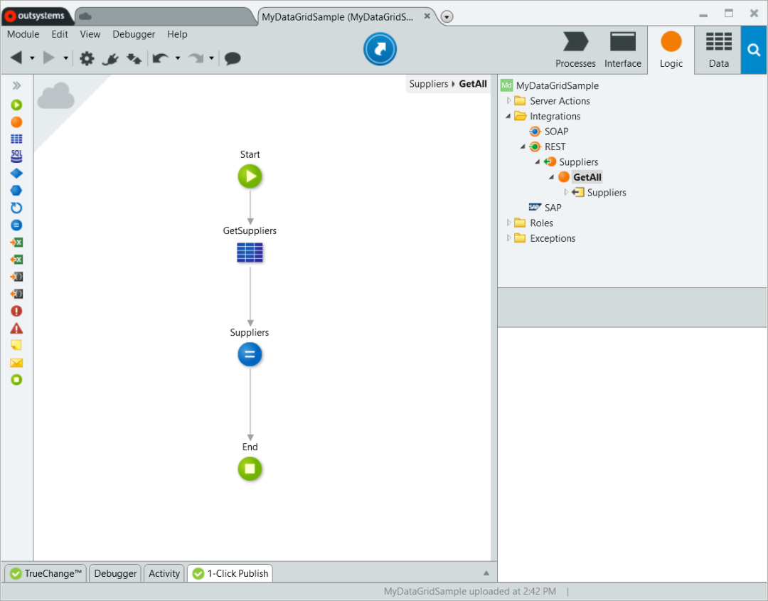 OutSystems开发文档 | 如何使用 OutSystems 数据网格功能 - 知乎