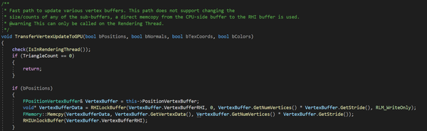 (UE5)运行时mesh生成与编辑 - 知乎
