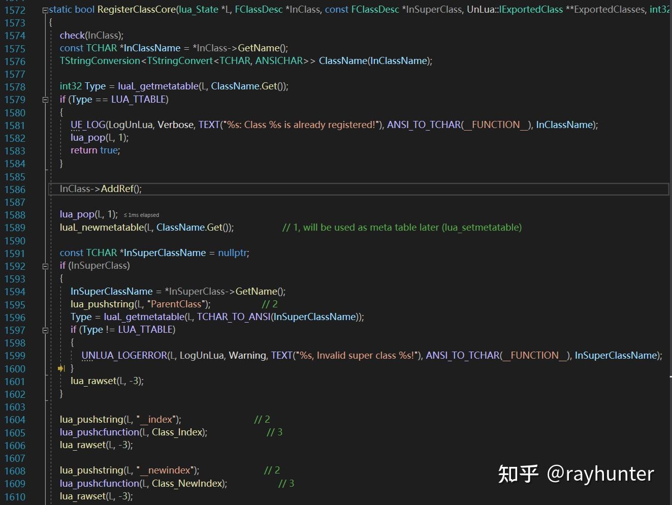 UnLua与UE4的UObject绑定原理深入分析 - 知乎