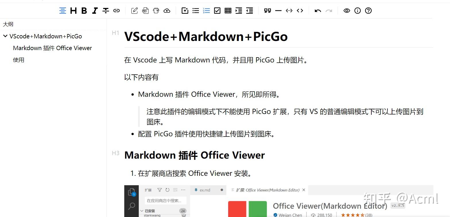 VScode+Markdown+PicGo - 知乎