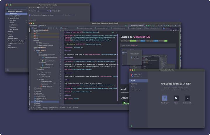 IDE暗黑主题推荐-Dracula - 知乎