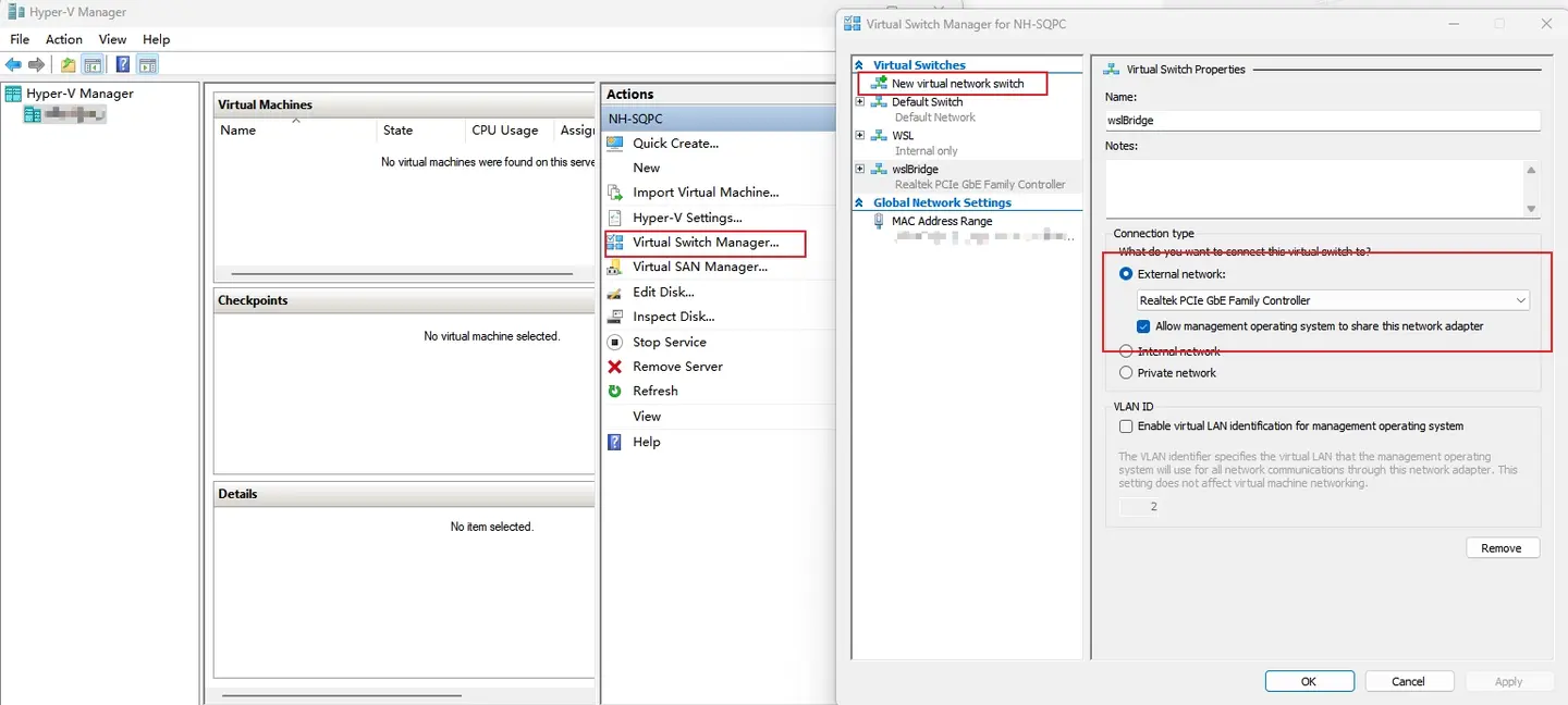 wsl2设置桥接网络或镜像网络，解决服务互通访问的问题 - 知乎