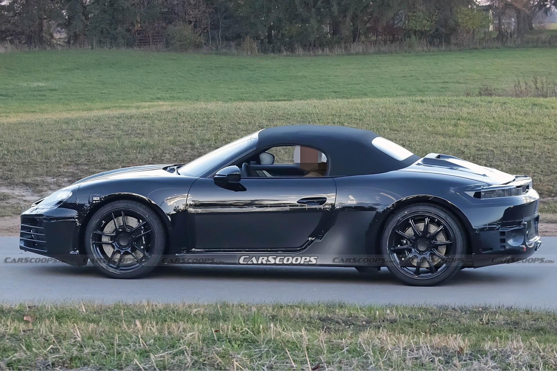 有望2024年亮相 保时捷Boxster EV路试谍照曝光 - 知乎