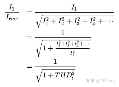如何根据THDi计算电路中的谐波电流值 - 知乎