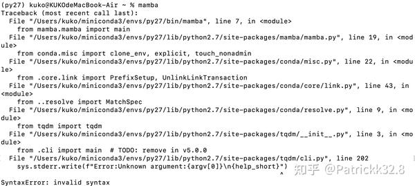 Mac终端conda报错（自学笔记） - 知乎
