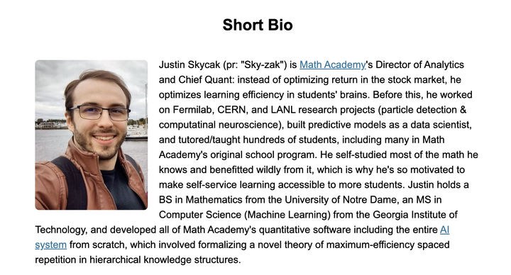 Justin Skycak - 知乎