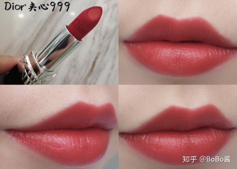 Dior999的几款口红到底有什么区别，根本分不清楚到底哪种好看？ - 知乎