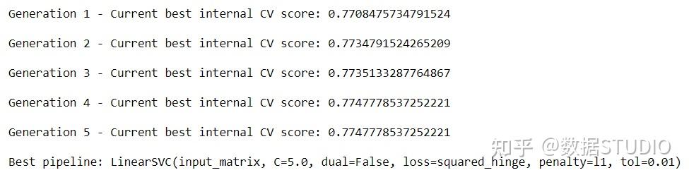 一文彻底搞懂自动机器学习AutoML：TPOT - 知乎