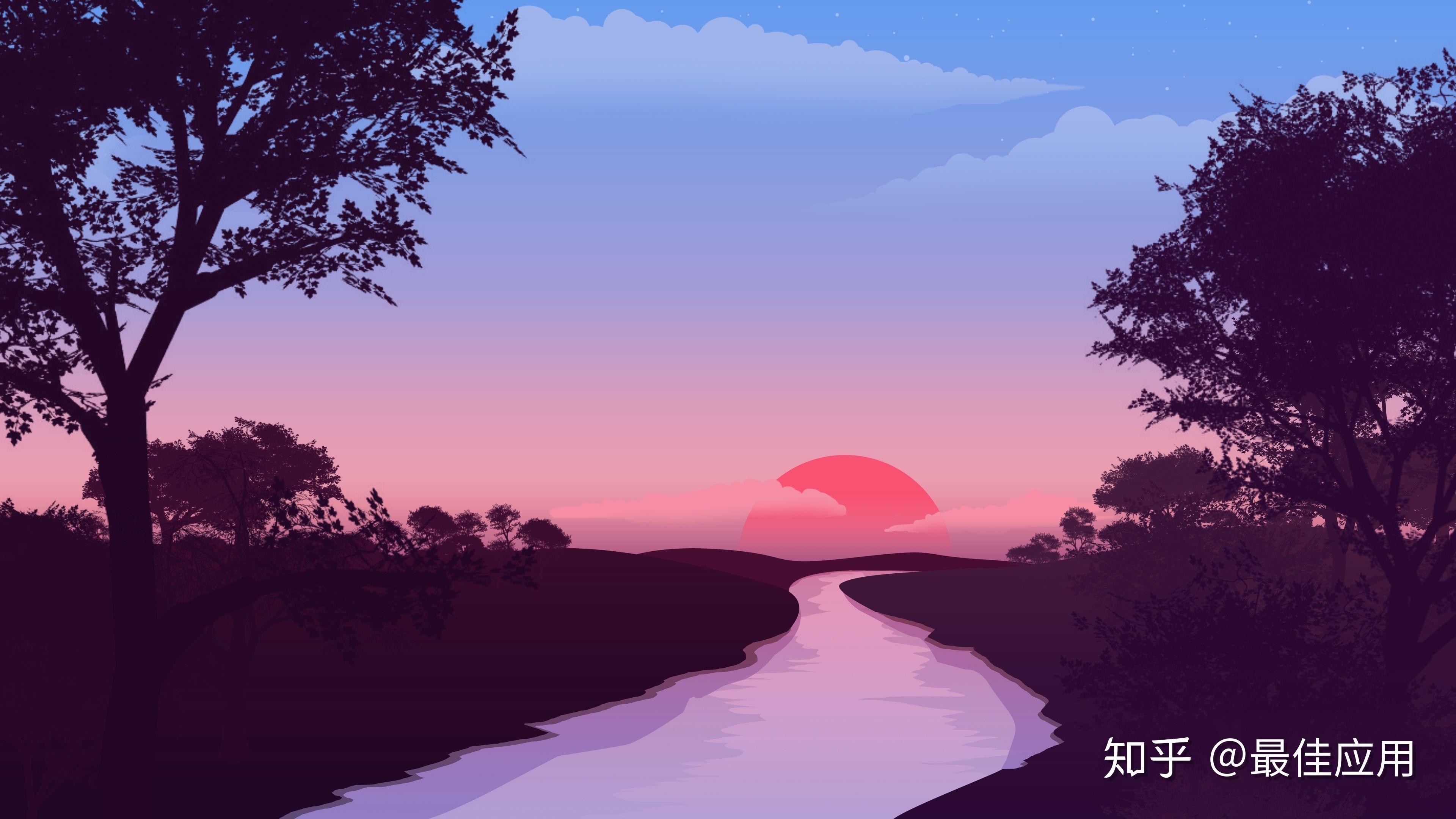 4k超清电脑壁纸简约-千图网