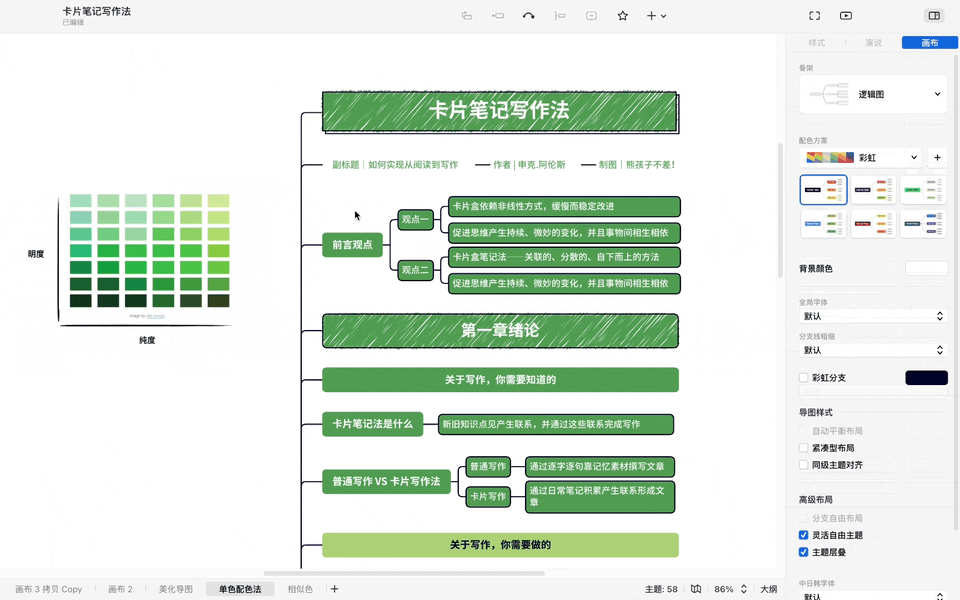 用 Xmind 四步做出竖屏导图！超简单！ - 知乎