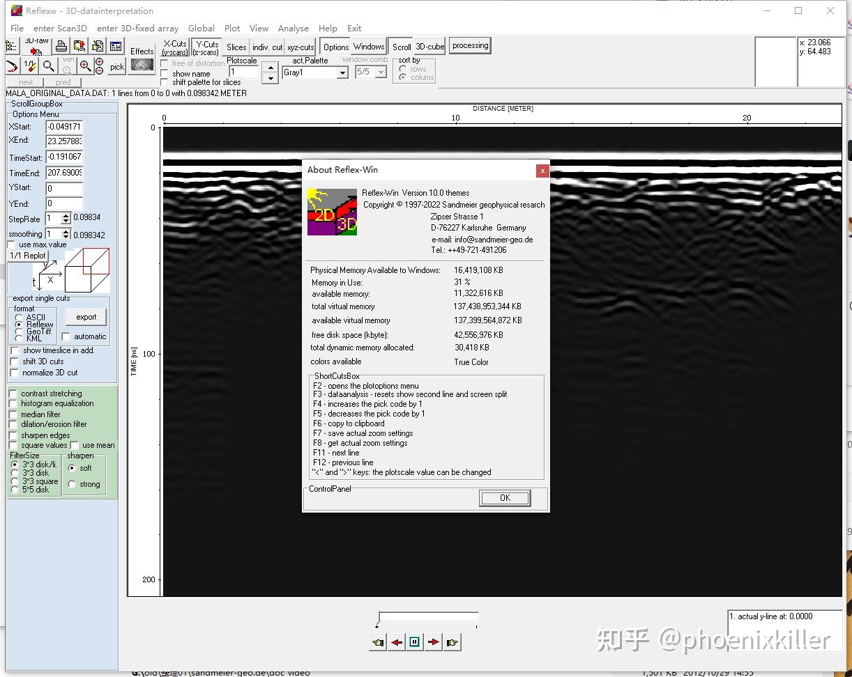 Reflexw v10.0 地震、探地雷达、超声波数据处理软件 - 知乎