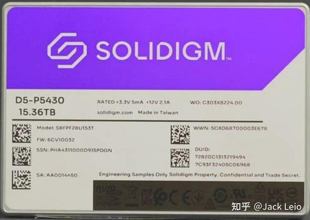 QLC D5-P5430评测 - 知乎