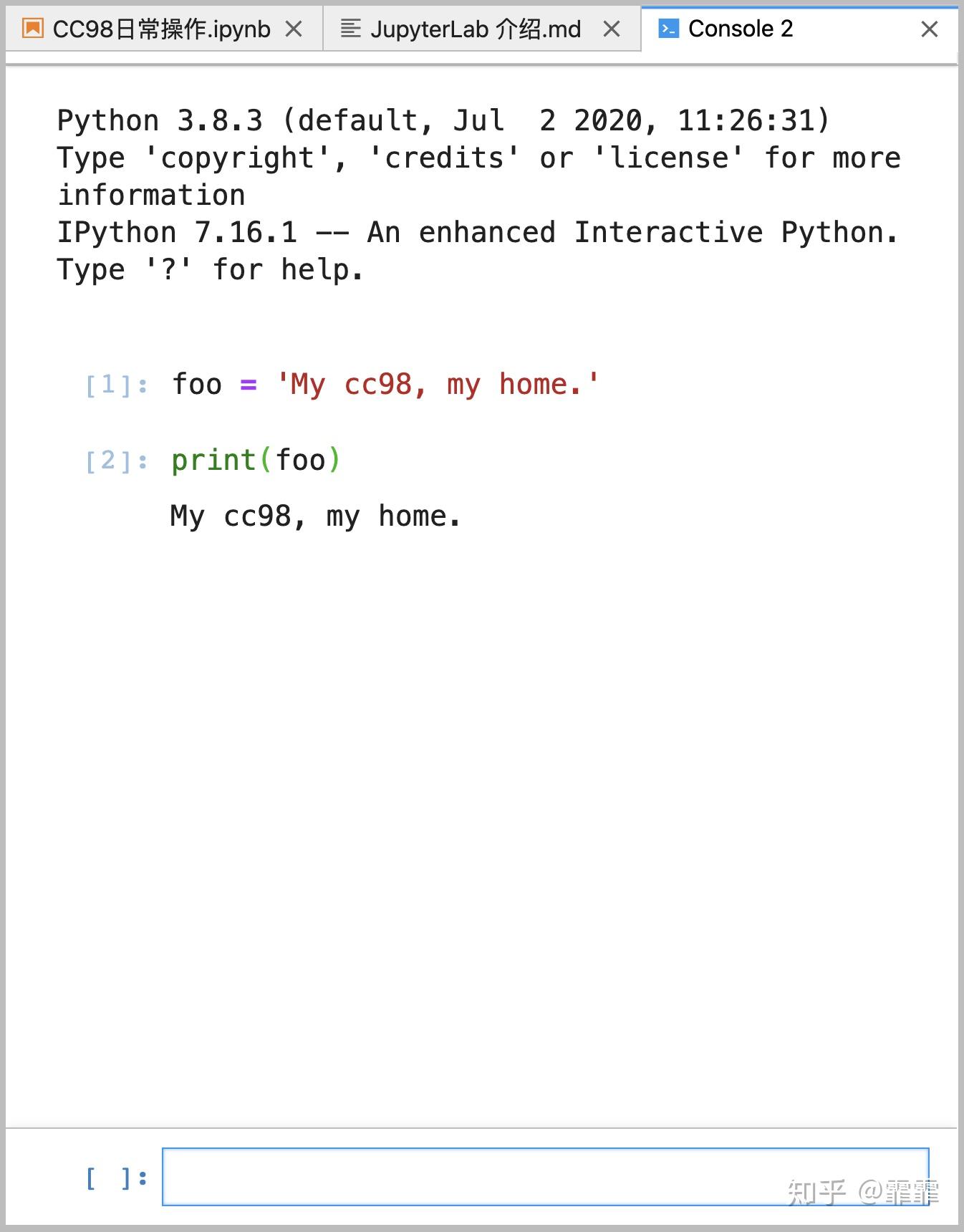 JupyterLab 简介 - 知乎