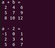 数值计算库Eigen：数组类 Array class - 知乎