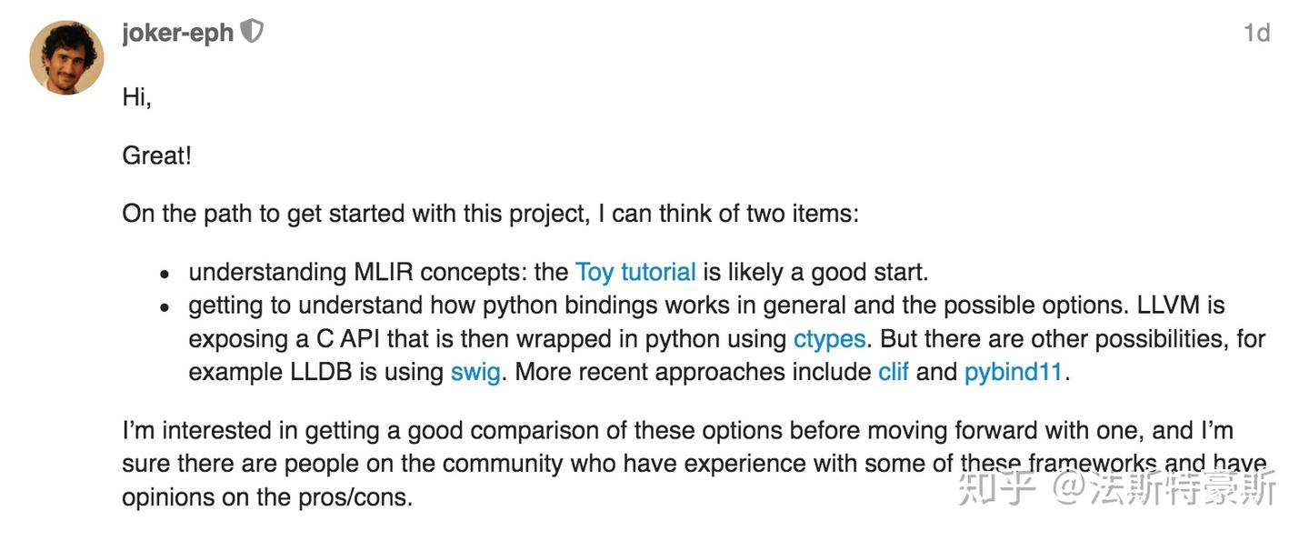 MLIR 开放项目 -- python bindings - 知乎