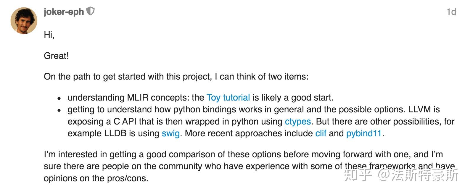MLIR 开放项目 -- python bindings - 知乎