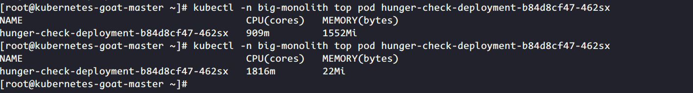 [k8s-goat] DoS the Memory/CPU resources - 知乎