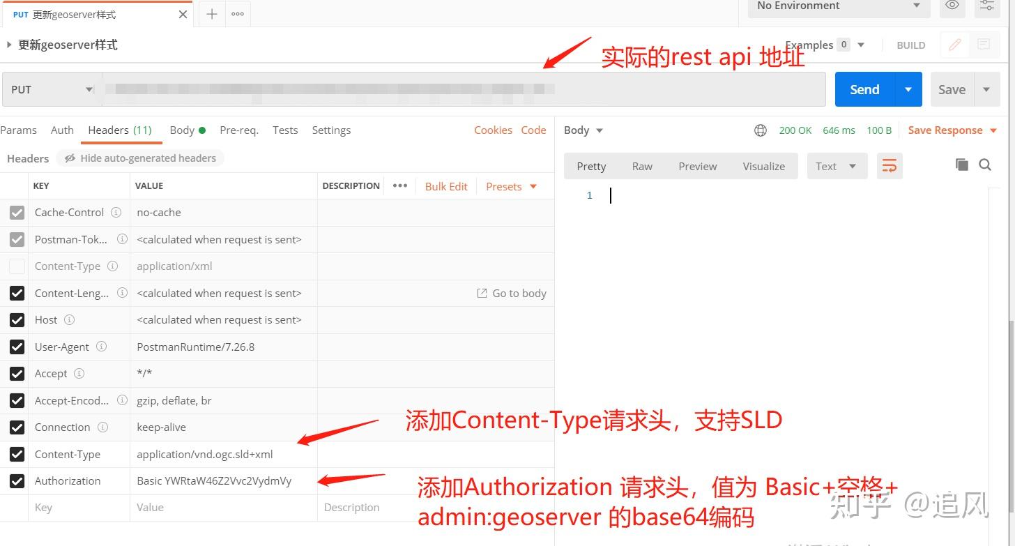 Postman调用Geoserver rest api - 知乎