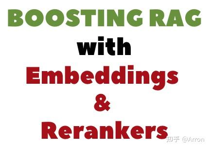 LLM之RAG实战（六）| 高级RAG 02：选择最佳embedding和重排序模型 - 知乎