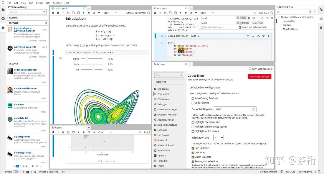 JupyterLab 4.0 来了 - 知乎