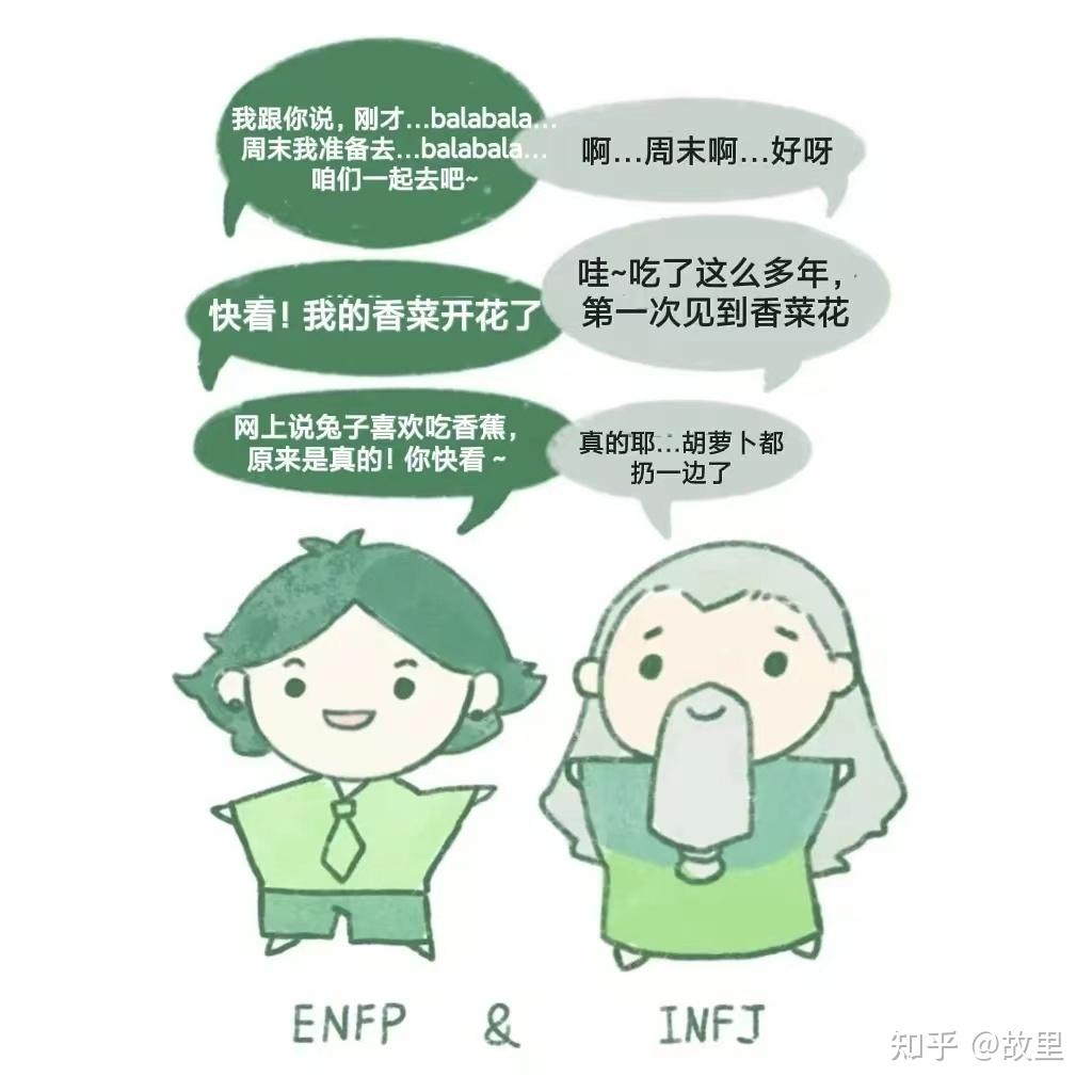 ENFP和INFJ恋爱 - 知乎