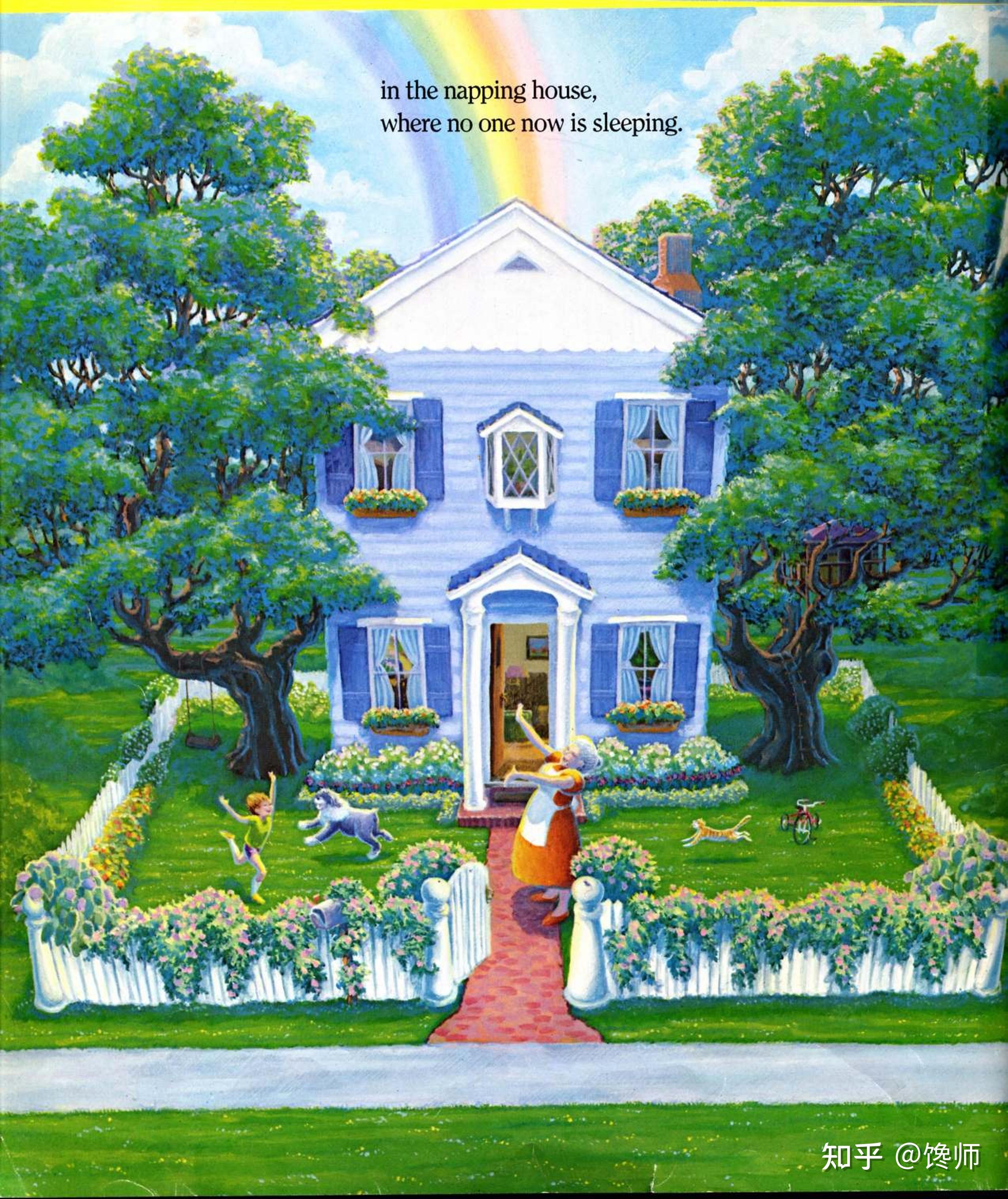 一分钟绘本分享—《The Napping House》 - 知乎
