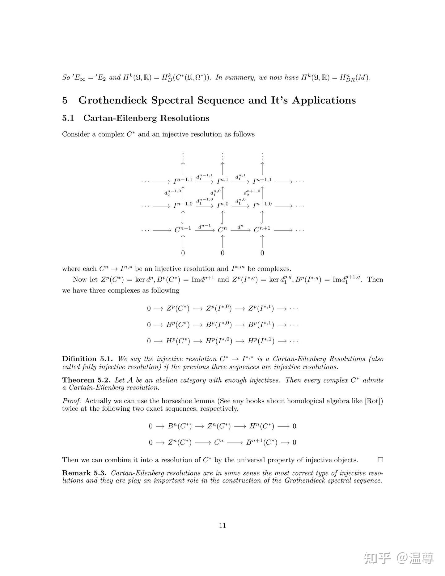 Notes on Basic Spectral Sequences - 知乎