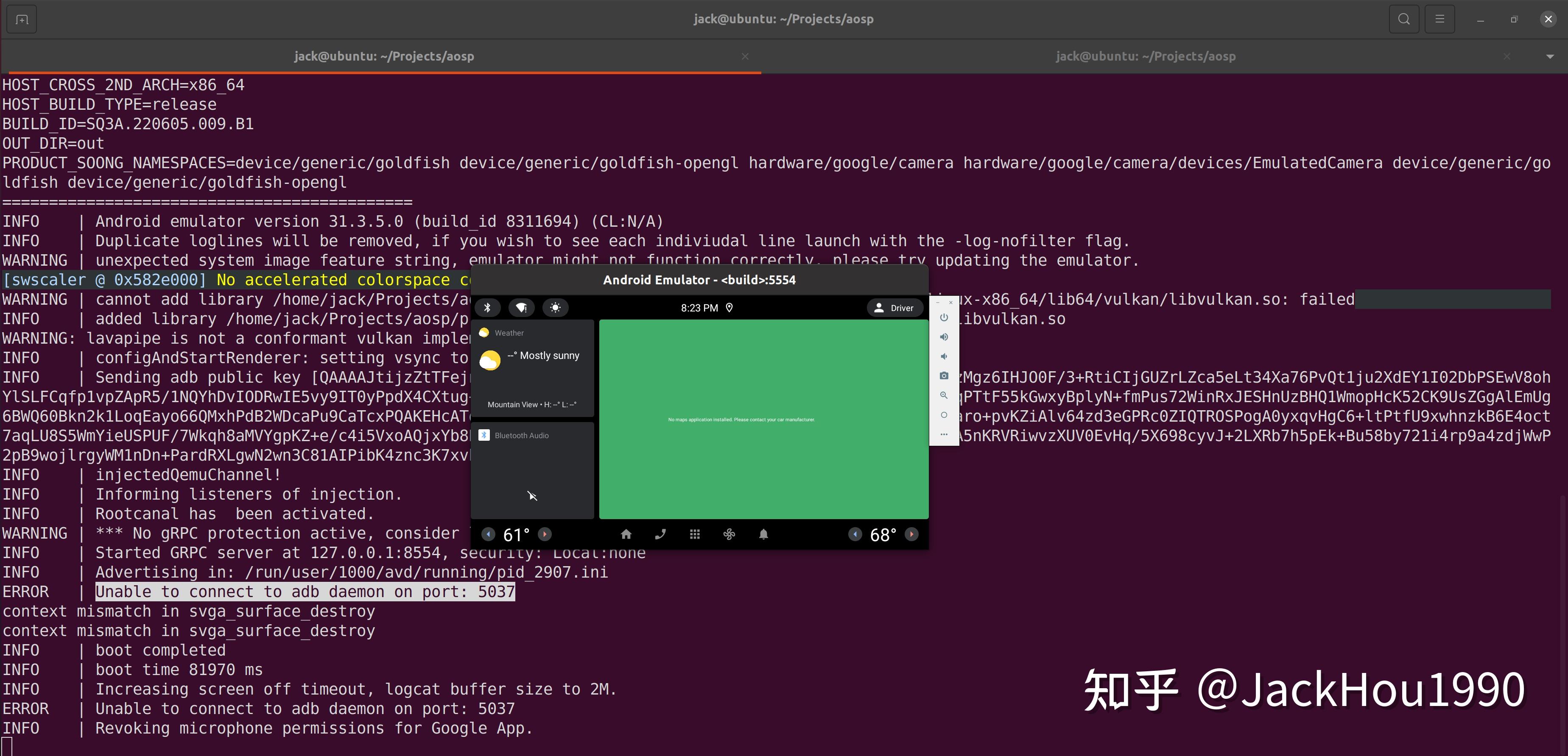 基于Ubuntu20.04编译车载AOSP(Android12) - 知乎