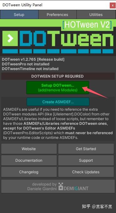 DOTween 系列教程：【1】安装与初始配置 - 知乎