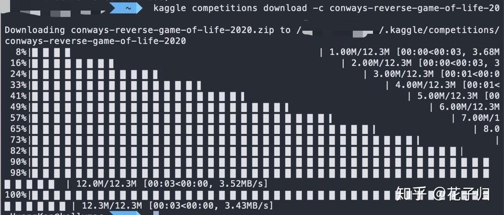 [Kaggle]用Kaggle API下载竞赛数据集 - 知乎