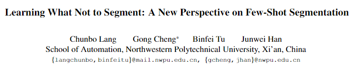 CVPR2022 | BAM：少样本分割的新观点：Learning What Not to Segment - 知乎