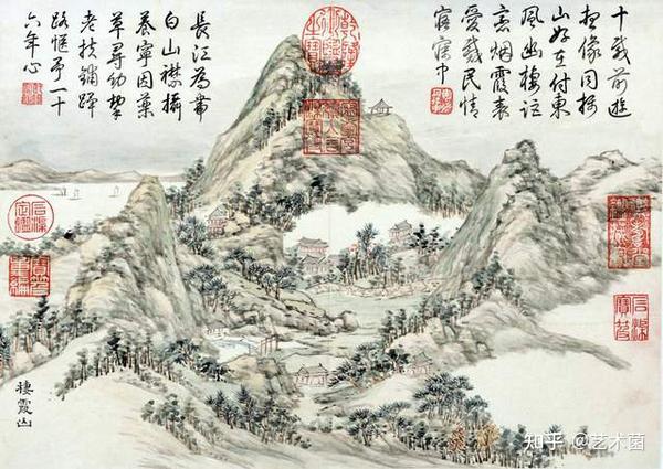 2022年中国嘉德秋拍 | 董诰《栖霞十景图》欣赏 - 知乎