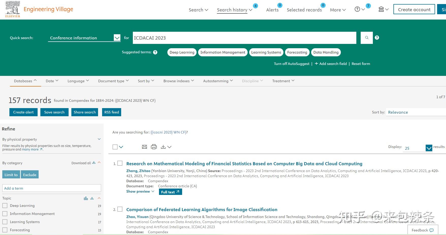 IEEE CIPAE 2023 ICCASIT 2023 ICDACAI 2023会议均已EI检索 - 知乎