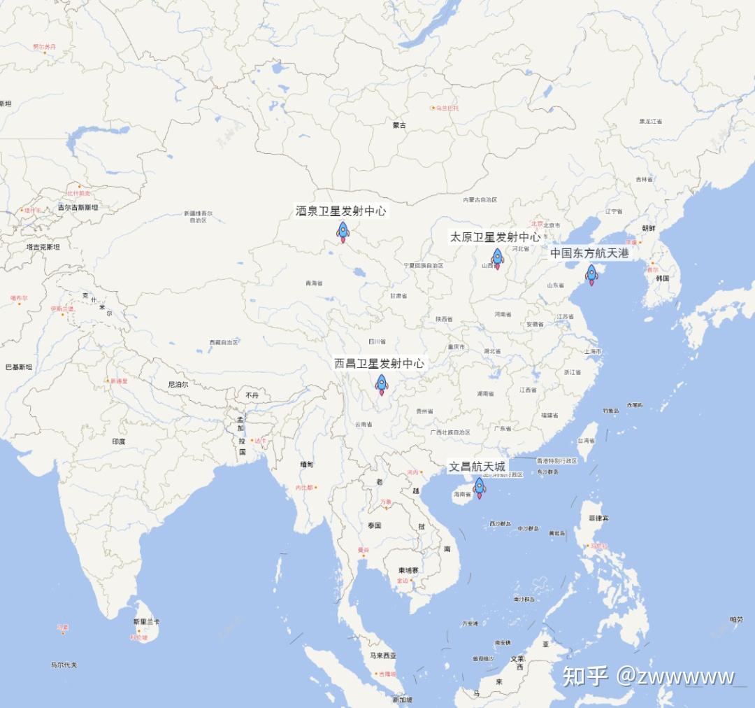 【用地图讲故事】中国人的星辰大海 - 知乎