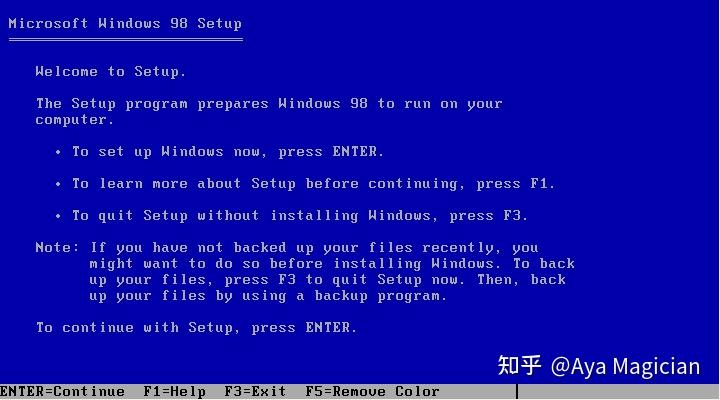 当代电脑上用 VMware 安装 Windows 98 的小坑 - 知乎
