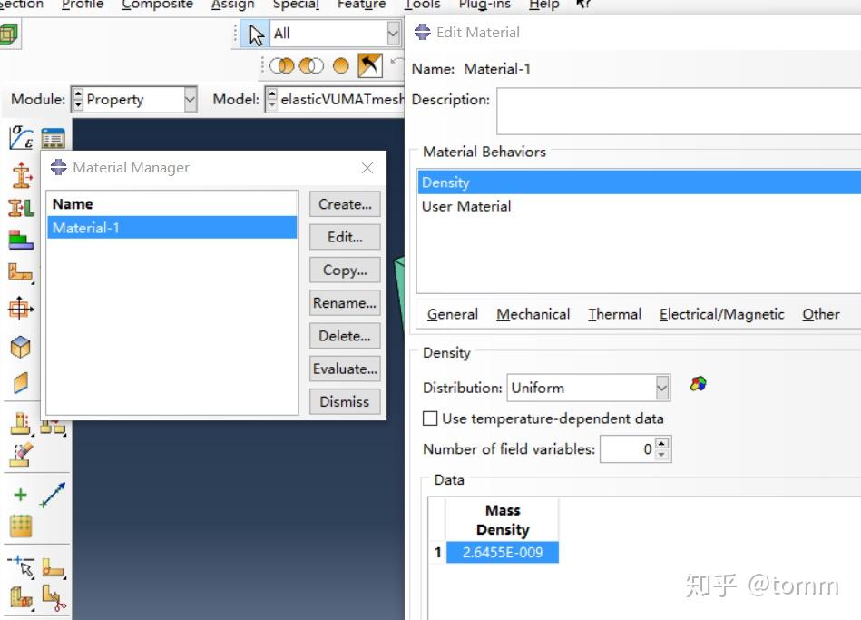 ABAQUS VUMAT入门 弹性材料模型 - 知乎