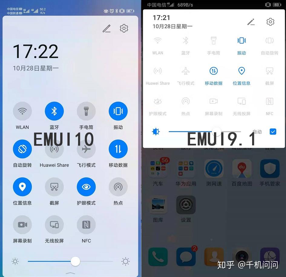 升级到EMUI 10后悔了？实测UI变化最大 - 知乎