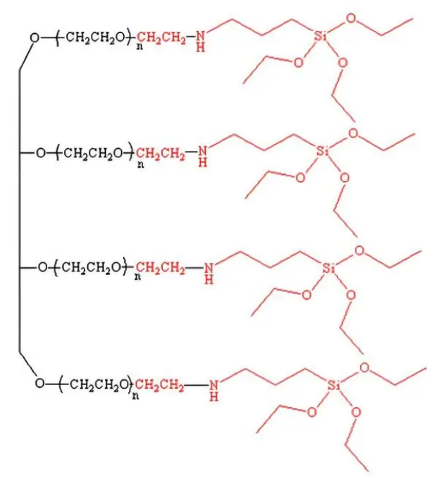 4Arm PEG-Silane的化学结构由四个聚乙二醇（PEG）链通过一个中心硅烷基团连接而成 - 知乎