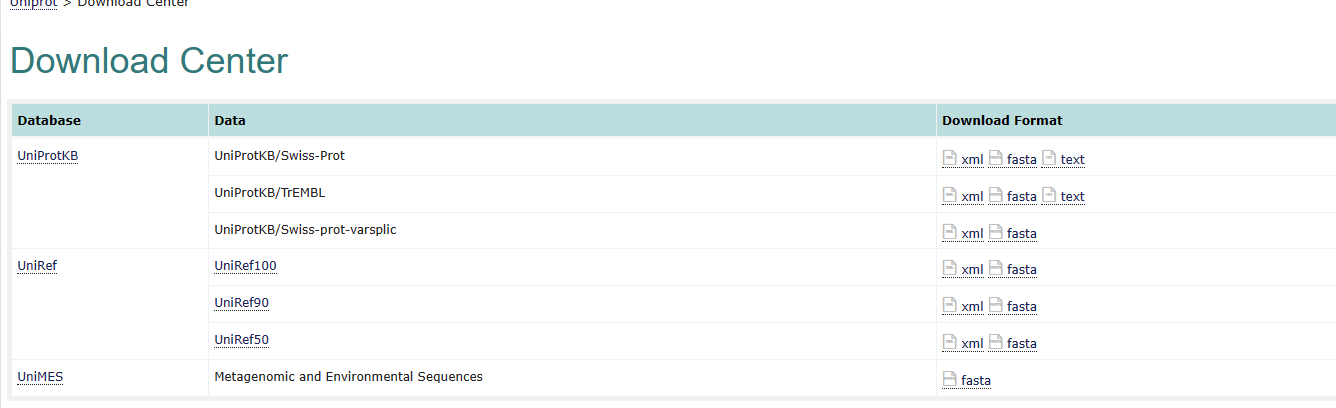 Uniref的快速下载途径 - 知乎