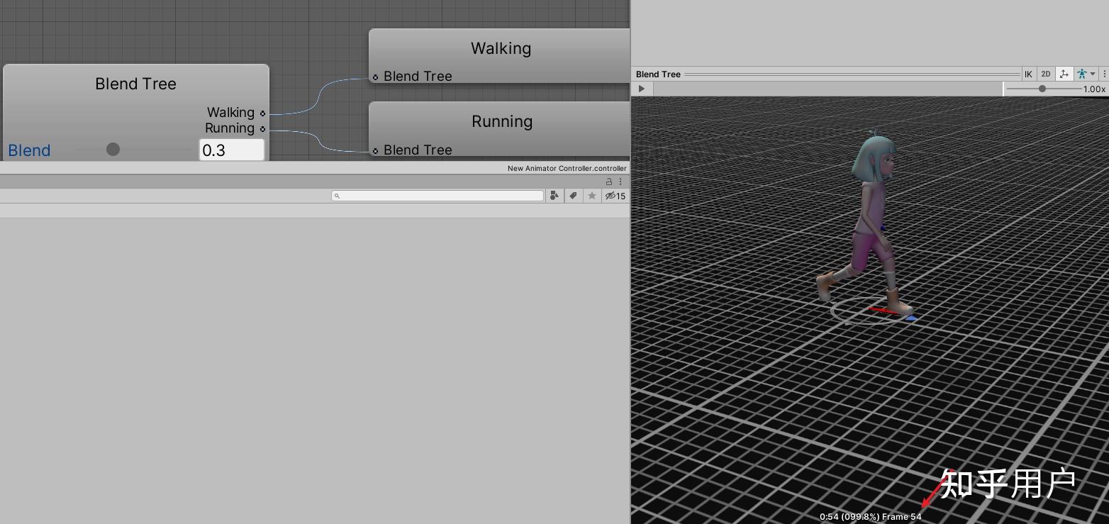 如何解决Unity使用Playable混合动画时，由于ClipLength不同导致混合后的效果异常? - 知乎