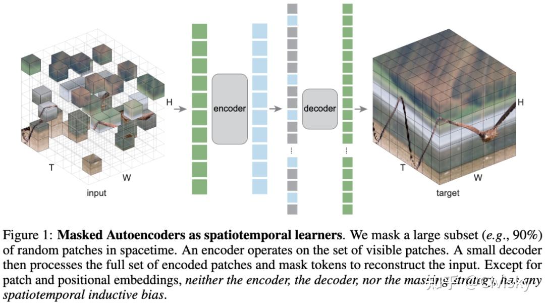 掩码自编码器(MAE)是时空学习者 - 知乎
