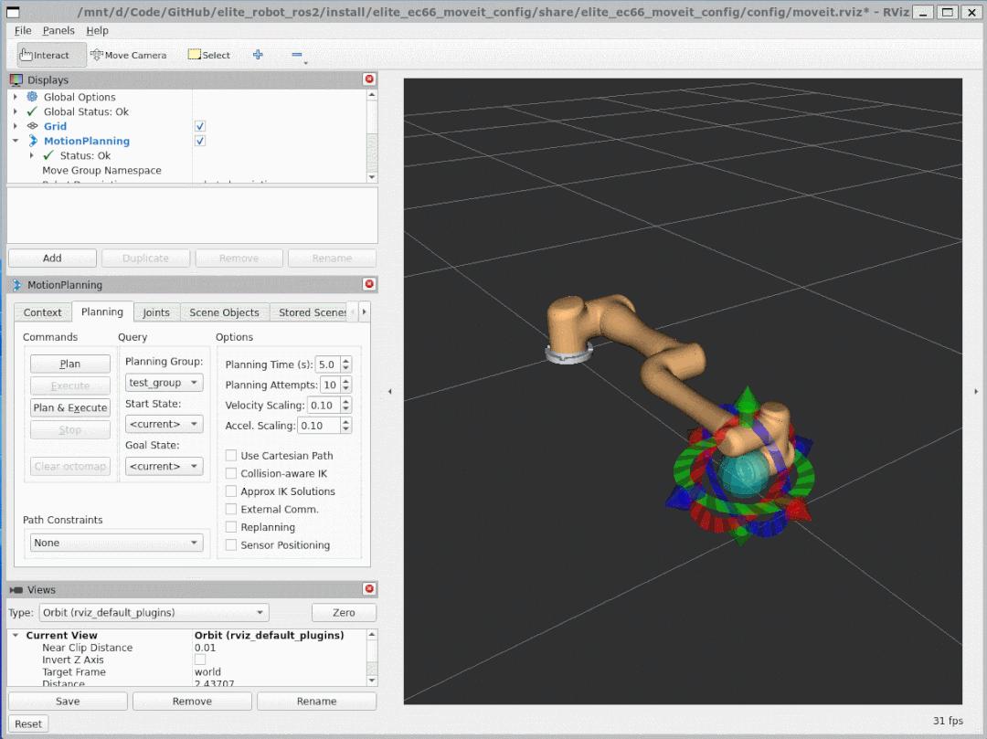 动手学Moveit2 | 运行配置好的机械臂功能demo - 知乎