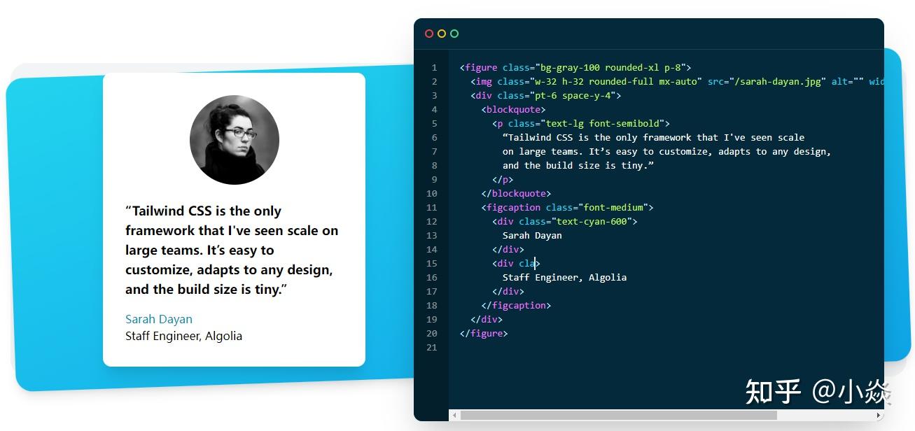 Tailwind CSS、能让你少写很多代码的css工具库 - 知乎