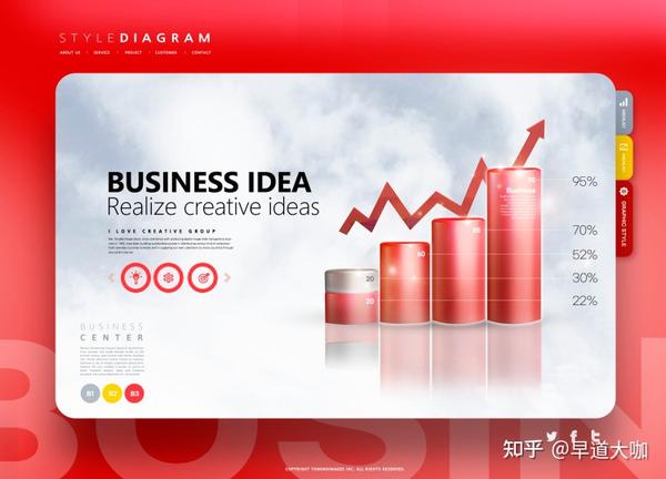 19款高级商务立体数据图表立体海报元素PSD设计素材 Stereo Data Sheet PSD Material - 知乎