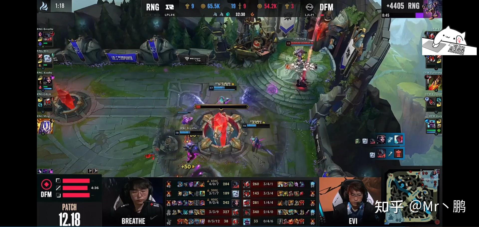 【LOL-S12】2022.10.5赛程——EG获胜，RNG3：:1暴打DFM，晋级小组赛D组！ - 知乎