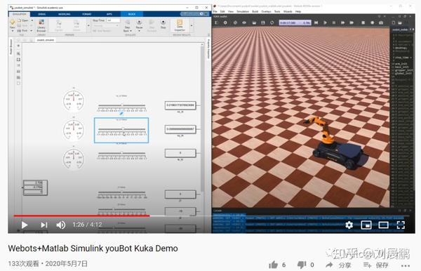 开发经验分享(3) - Webots + Matlab/Simulink联合仿真方法 - 知乎