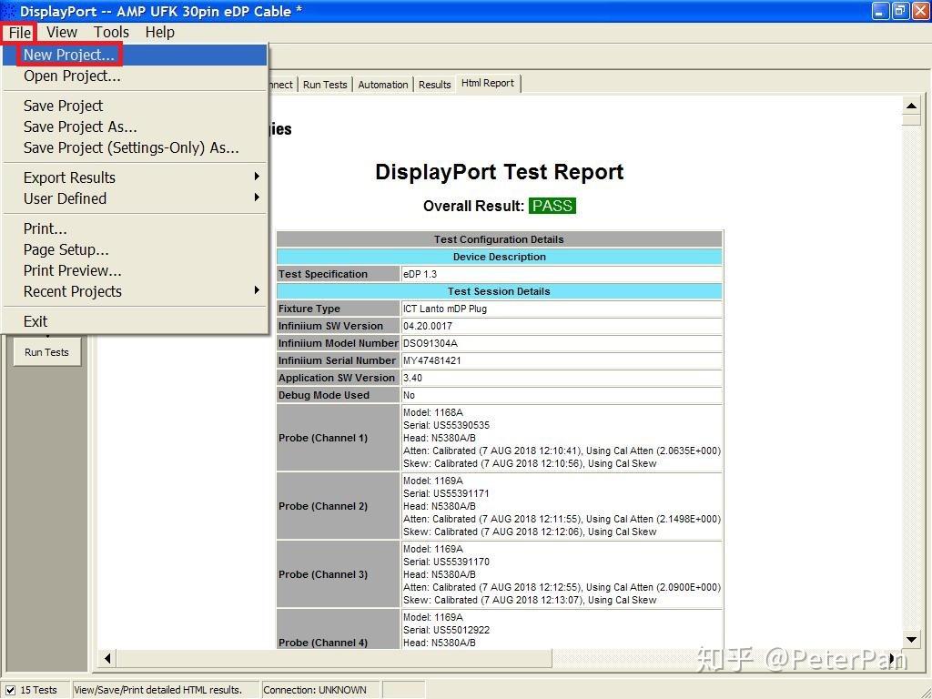 eDP 测试操作手册 - 知乎