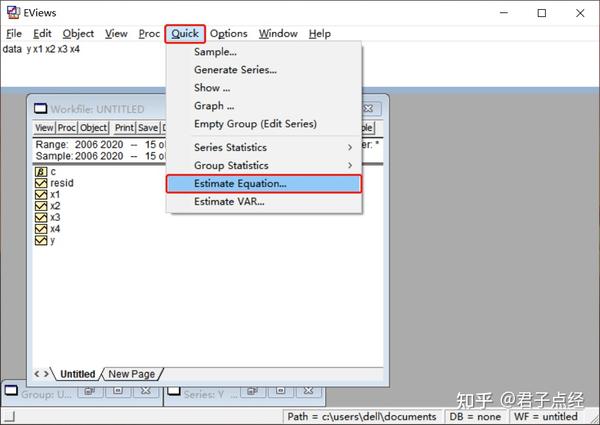 时间序列数据——单位根、协整及共线性检验（Eviews实操） - 知乎
