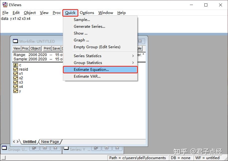 时间序列数据——单位根、协整及共线性检验（Eviews实操） - 知乎