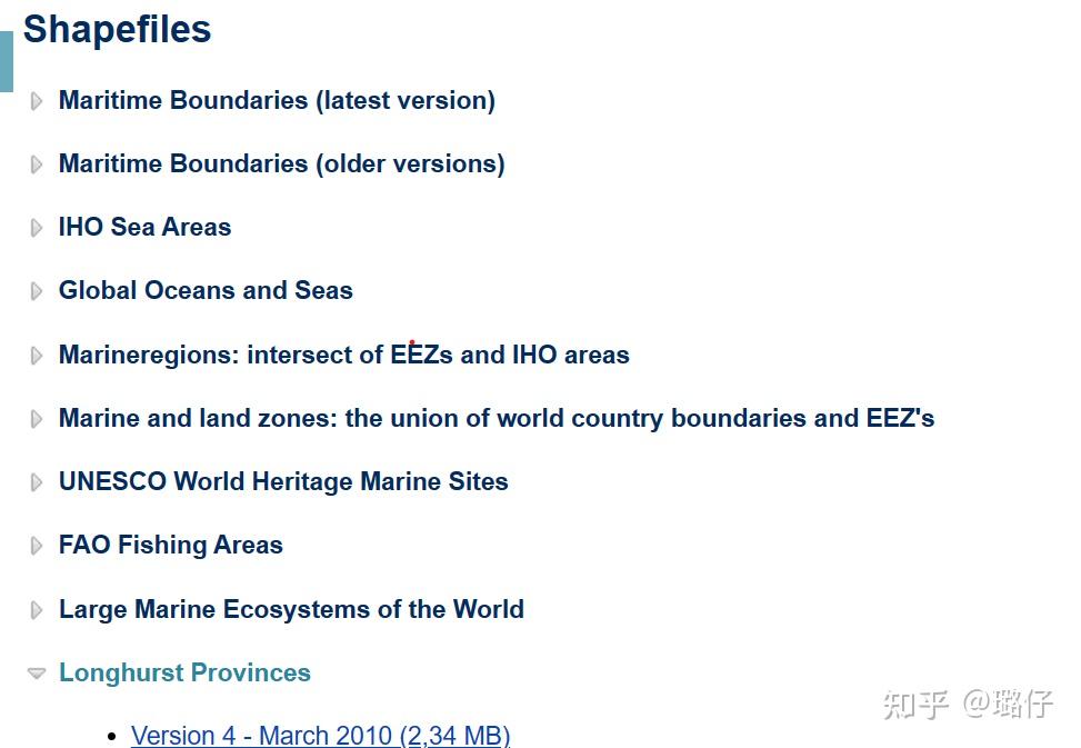 海洋管理领域可用的数据库介绍-Marine Regions - 知乎